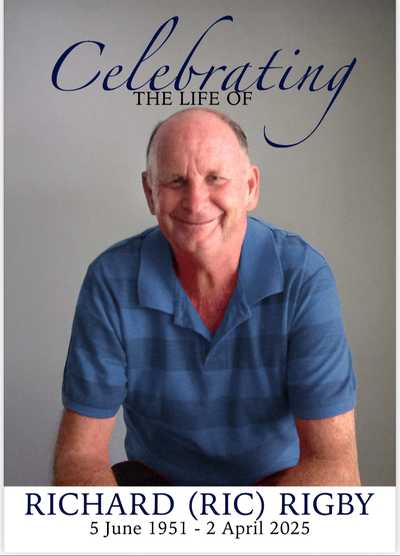 RIGBY, Richard 'Ric' | Funeral Notices | Brisbane | My Tributes