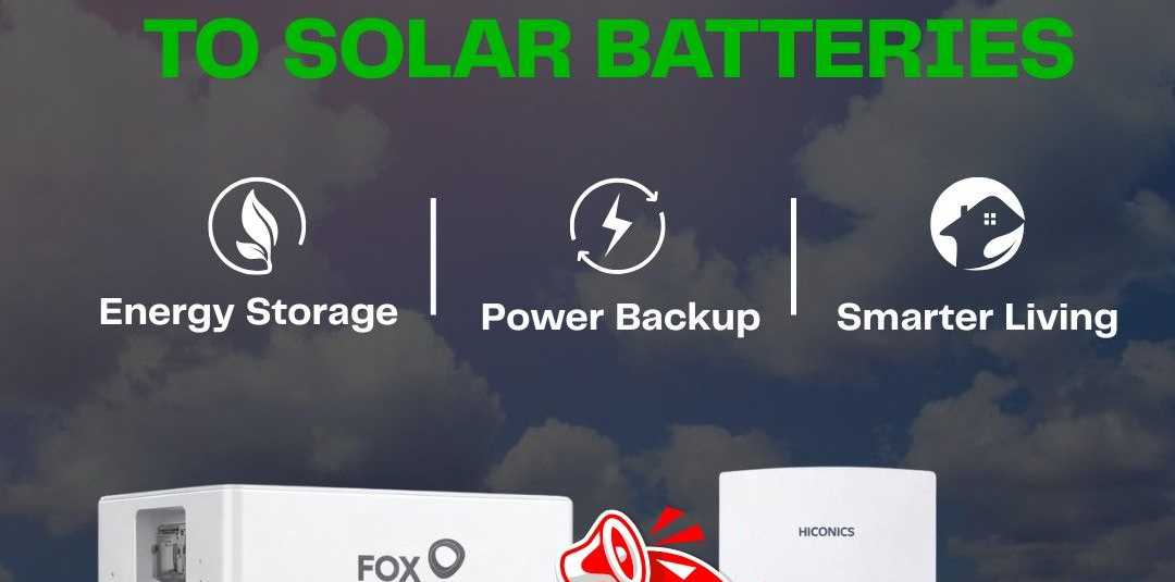 POWER YOUR HOME WITH SOLAR BATTERIES | White Goods | | Buy Search Sell