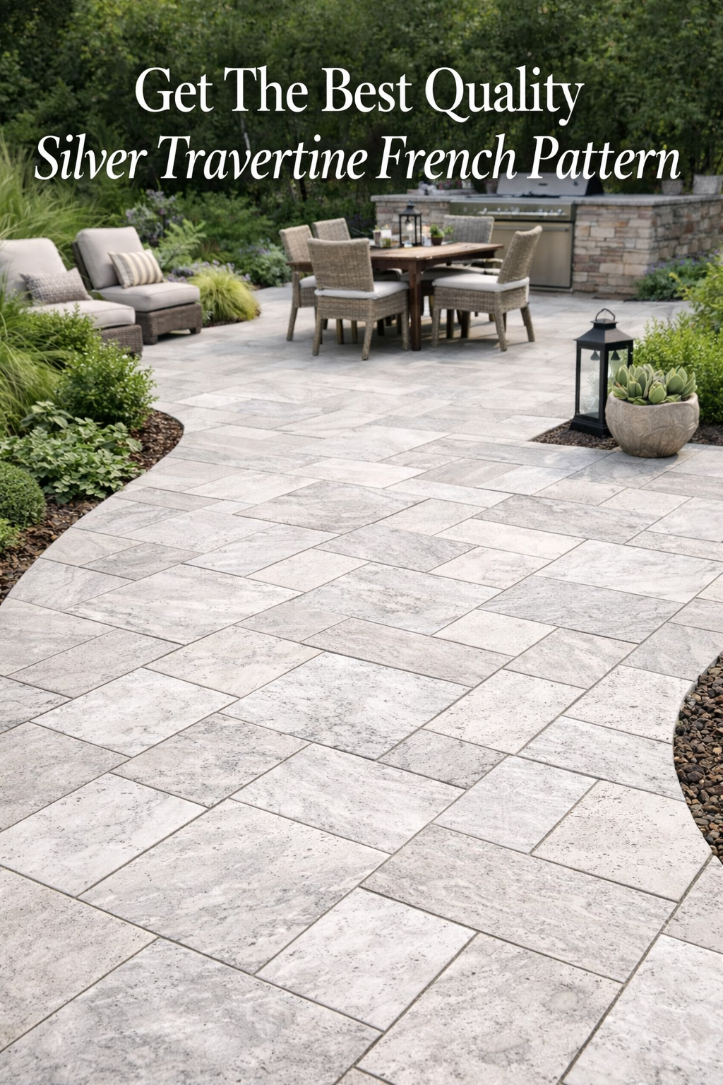 GET THE BEST QUALITY SILVER TRAVERTINE FRENCH PATTERN | Building ...